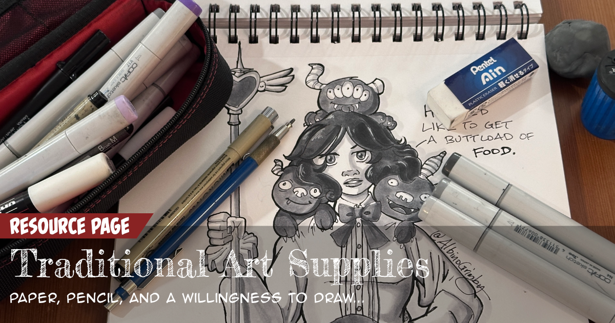 Traditional Art Tools | Resources | This Mortal Coil